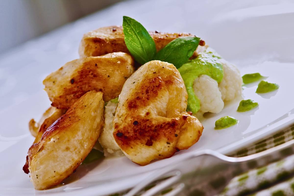 Frango Grelhado Com Purê De Couve-Flor: Leve E Saboroso! | Pai Na Cozinha